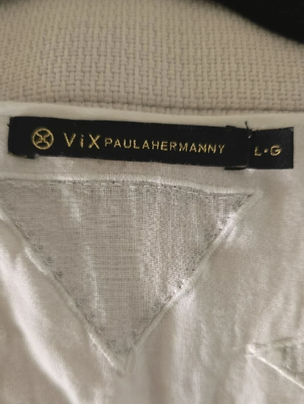 Vix Paula Hermanny | Swim | Vix Paula Hermanny Embroidered White Boho ...